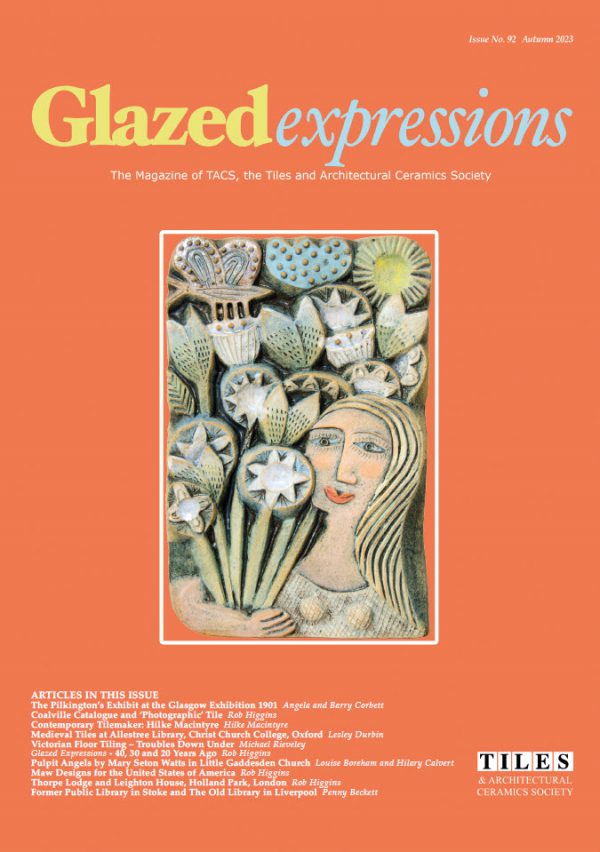 Glazed Expressions - Tiles & Architectural Ceramics Society (TACS)