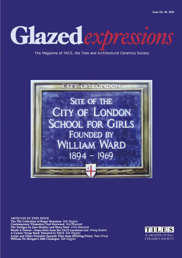 Glazed Expressions - Tiles & Architectural Ceramics Society (TACS)